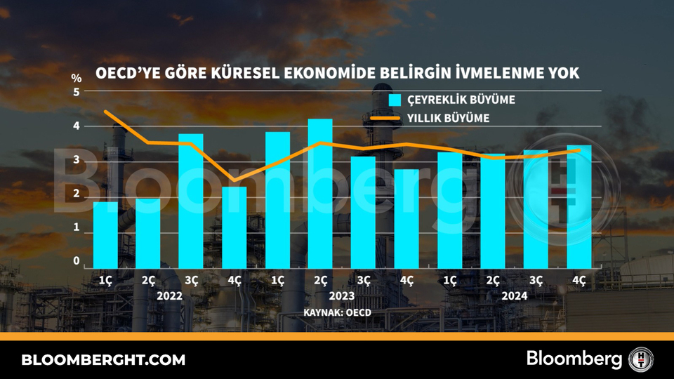 OECD'ye göre küresel ekonomide belirgin ivmelenme yok | Bloomberght